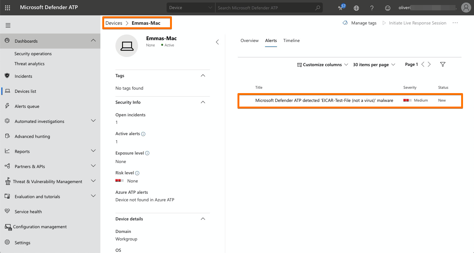 How to deploy Microsoft ATP for macOS with Workspace ONE UEM