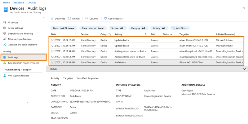 Azure AD Conditional Access device compliance with Workspace ONE